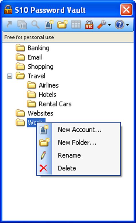 S10 Password Vault Download