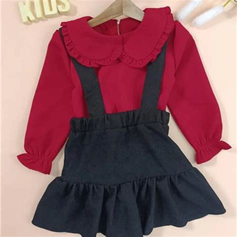 کمدا قیمت و خرید شومیز دامن بچگانه رنگ رنگارنگ سایز 40 45 50