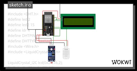 Dht Lcd Ldr Wokwi Esp32 Stm32 Arduino Simulator