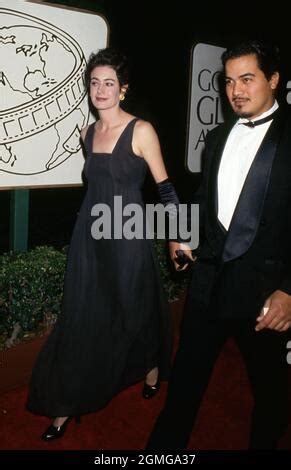 Sean Young And Robert Lujan During 49th Annual Golden Globe Awards At