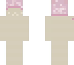 Cat W Pink Hat Minecraft Skin