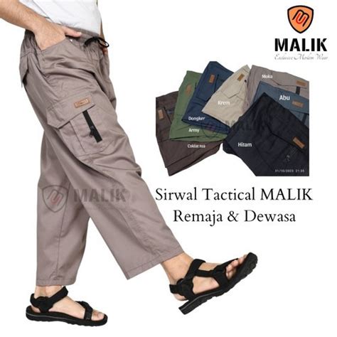กางเกง Srwal Tempur Cargo Moslem Wear Shopee Thailand