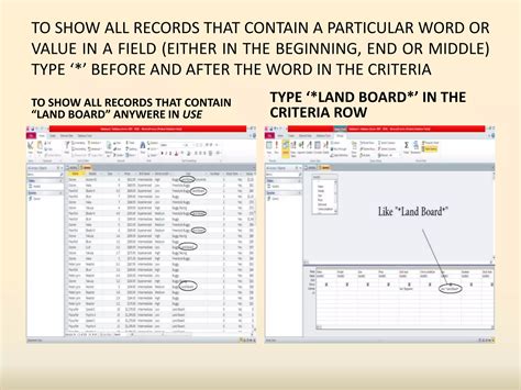 Igcse Ict 0417 P2 Data Manipulation Using Access Pptx Databases