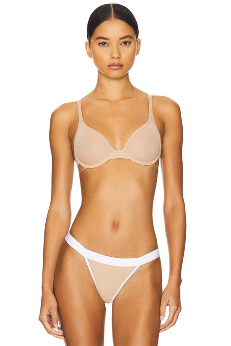 Negative Underwear Sieve Demi Bra In Buff Revolve