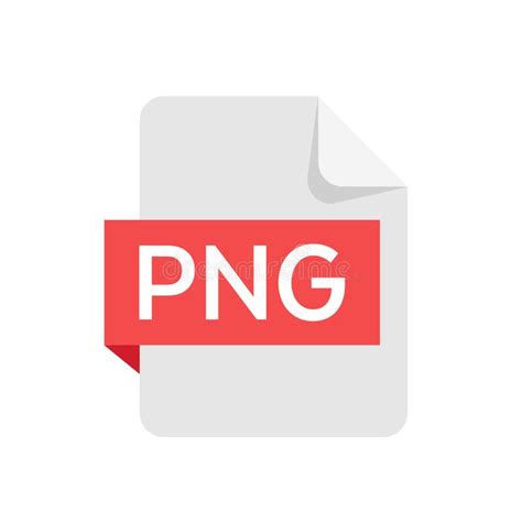 png format file isolated on white background stock vector