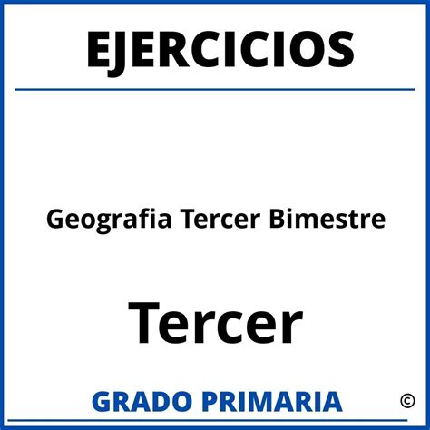 Ejercicios De Masa Para Tercer Grado De Primaria