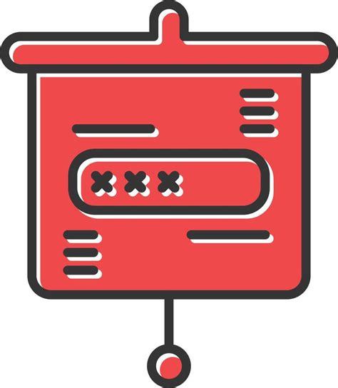 Security Presentation Filled Icon Vector Art At Vecteezy