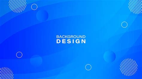 Premium Vector Abstract Gradient Blue Geometric Background Dynamic Shape Composition Vector