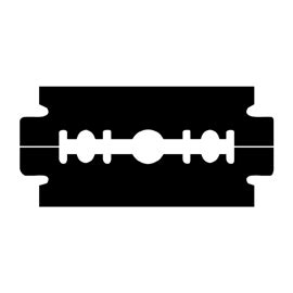 Razor Blade Stencil Free Stencil Gallery