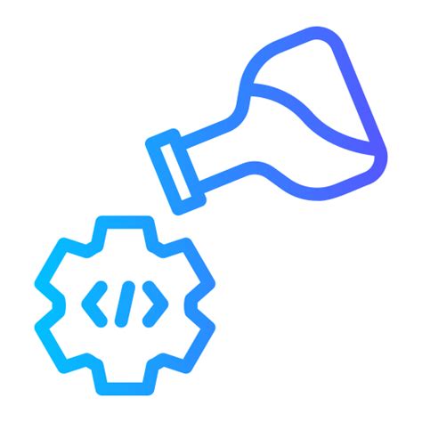 Configuration Generic Gradient Outline Icon