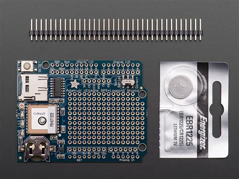 Adafruit Ultimate Gps Logger Shield Comprend Un Module Gps Opencircuit