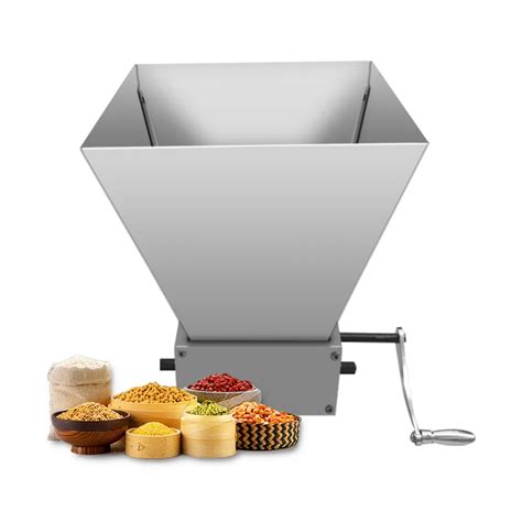 최신 스테인레스 스틸 23 롤러 보리 몰트 밀 곡물 분쇄기 분쇄기 Homebrew 과립 분쇄기 수동 맥주 기계abrasive Tools Aliexpress