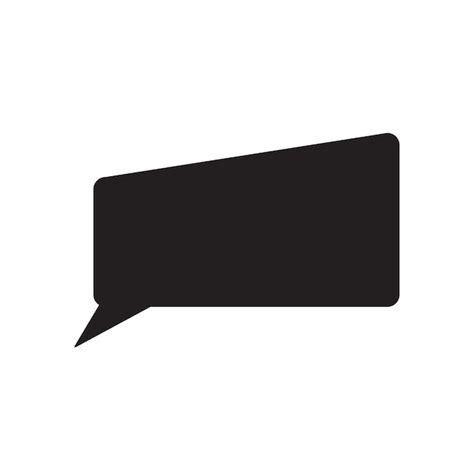 Premium Vector | Bubble speech icon vector logo template