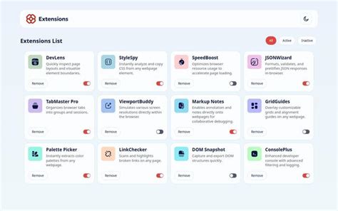 Frontend Mentor Browser Extensions Coding Challenge Solution