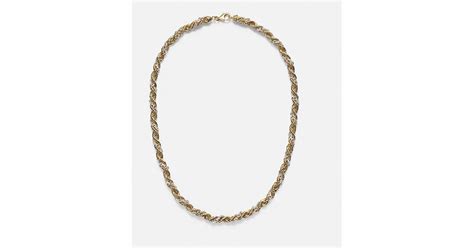 Yvonne Léon Corde Torsade 18kt And Necklace In Metallic Lyst