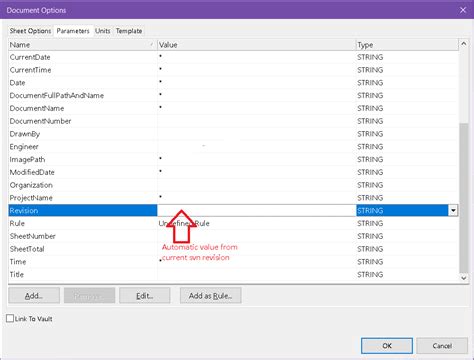 Altium Documentschematic Option Revision Field Auto Value From