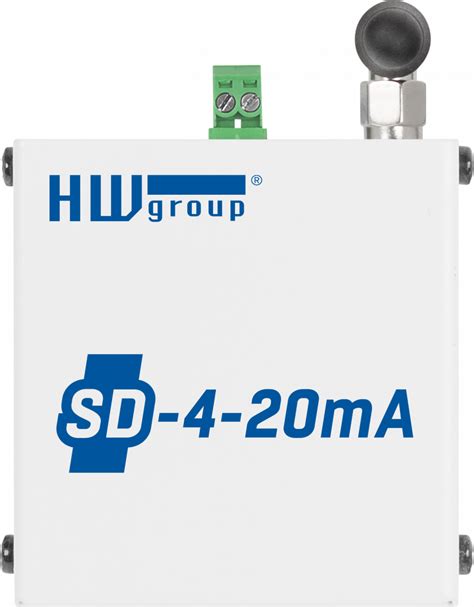 We have a new product – SD-4-20mA an IoT monitoring device | HW-group.com