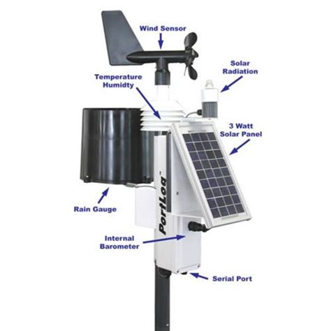 Rainwise Portlog Solar Powered Self Contained Remote Weather Station And Data Logger