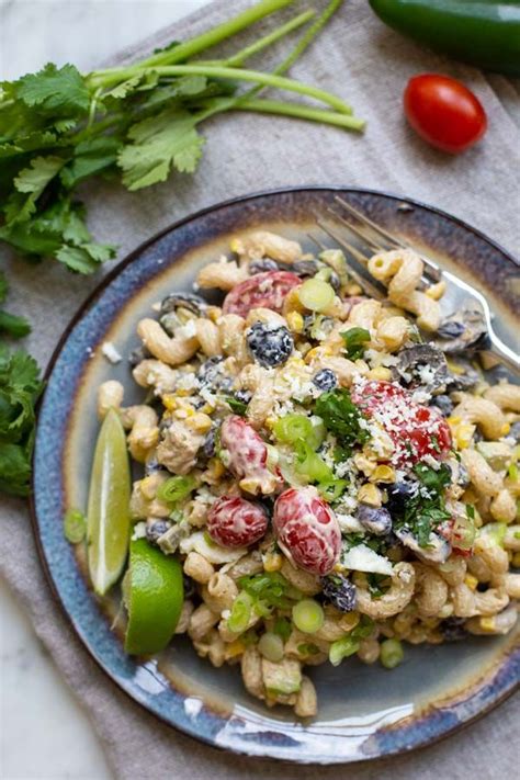 Mexican Pasta Salad Is Delicious Pasta Salad Made With Your Favorite