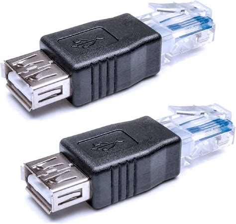 Amazon Com Herfair Ethernet To USB Adapter PCS RJ To Computer Converter Inthernet Male To