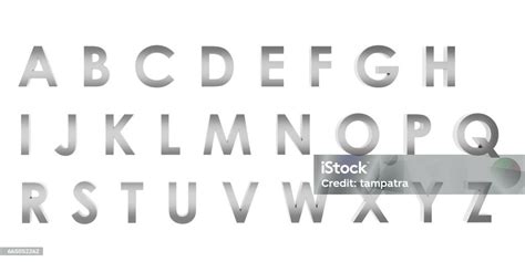 3d 렌더링 스테인리스 영어 알파벳을 흰색 배경 클리핑 경로 내부에 고립 된 Z 3차원 형태에 대한 스톡 벡터 아트 및 기타 이미지 3차원 형태 그림자 디자인