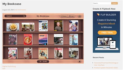 How Can I Create A Bookcase And Embed It On My Website