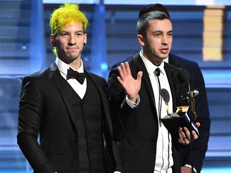 Why Twenty One Pilots Went Pants Less To Accept Their First Grammy Award Self