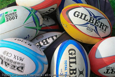 Rugby Balls Cluster Of Rugby Balls Dhammika Heenpella Flickr