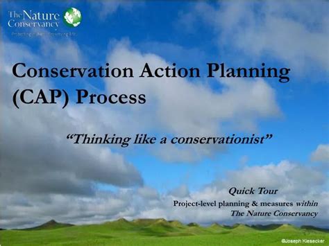 Ppt Conservation Action Planning Cap Process Powerpoint