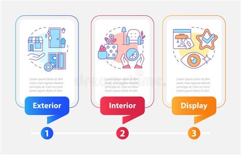 Visualization In Retail Marketing Rectangle Infographic Template Stock