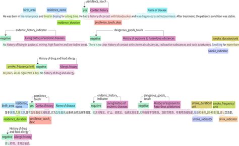 sequence labeling of current case history based on bilstm crf model