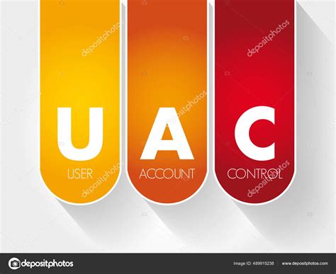 Uac User Account Control Acronym Technology Concept Background Stock Vector Image By Dizanna