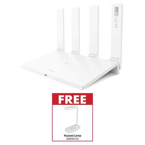 Huawei WiFi 6 Router WS7100 & Free Huawei Lamp