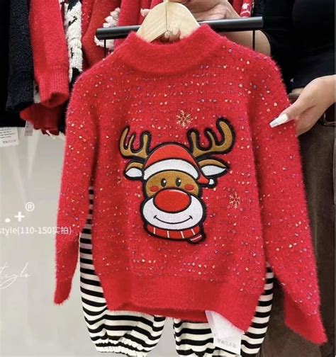 ️Шинэ жилийн ноосон цамц ️ Ганган хүүхдийн хувцас