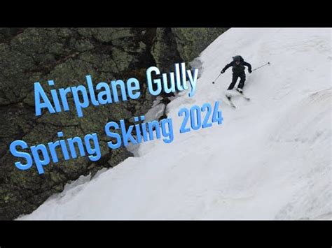 Airplane Gully Spring Skiing Mount Washington Nh Backcountry
