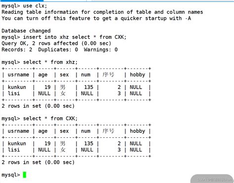 Linux Mysql数据表（数据结构）管理linux数据库表由什么组成 Csdn博客
