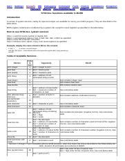 SYSCALL Functions Available In MARS Pdf Intro Settings Syscalls IDE Debugging Command Tools