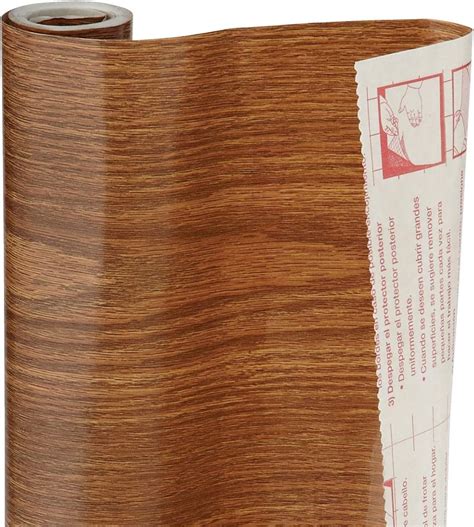 Faux Oak Wood Grain Contact Paper For Cabinets Countertops