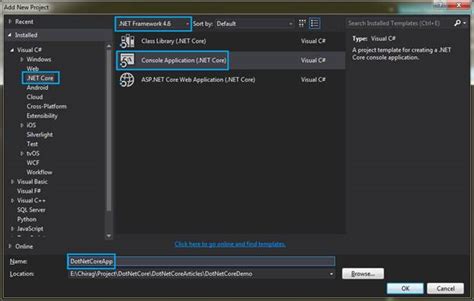 Getting Started With Net Core With Windows And Visual Studio Part One