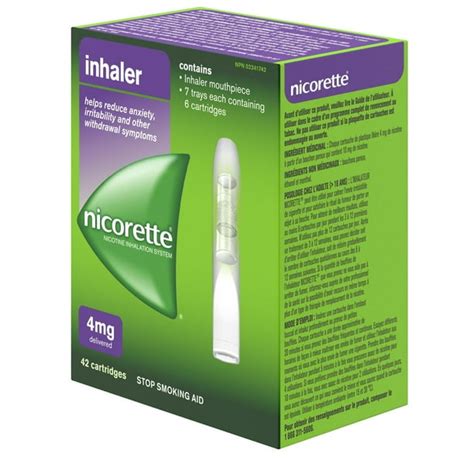 Nicorette Inhaler