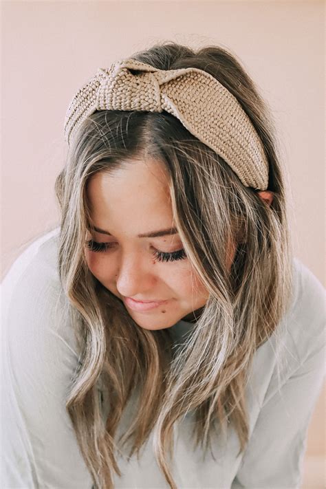Knotted Headband Knot Headband Eco Hair Headwraps