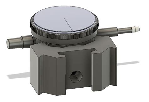Fixture For Dial Indicator By OnslowTheHermit Download Free STL Model Printables Com