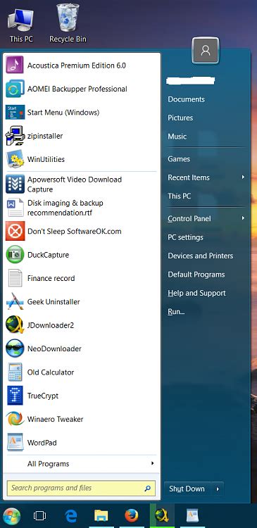 Adjusting Taskbar Title Bar And Start Menu Colors Settings Separately Windows Forums