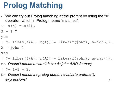 ai prolog review of prolog rules and facts