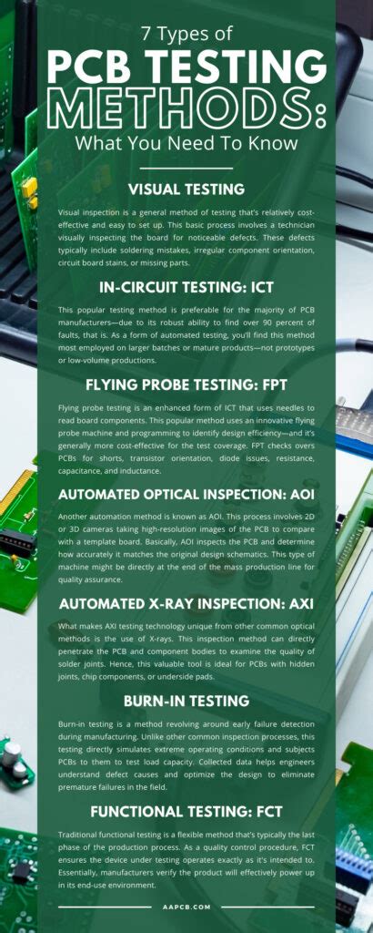 Types Of PCB Testing Methods What You Need To Know