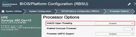 Hyperthreading Inactive On Esxi Host Vstack