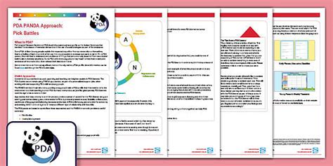 Pda Pick Battles Resource Panda Approach Autism Support