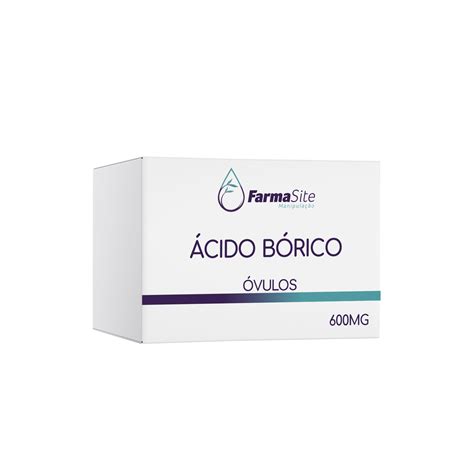 Ácido Bórico 600mg