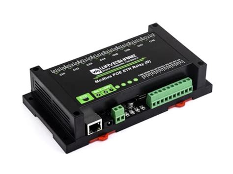 Waveshare 8 Ch Ethernet Relay Module B With Digital Input Want It All