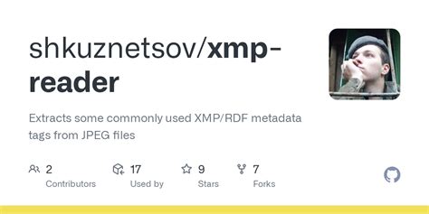 Github Shkuznetsovxmp Reader Extracts Some Commonly Used Xmprdf Metadata Tags From Jpeg Files